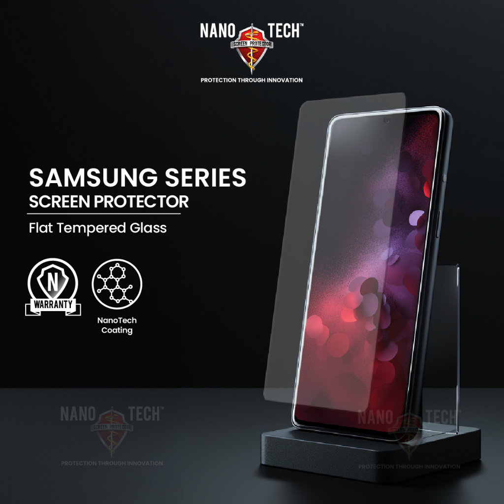 Nanotech Screen Protector Samsung A56/A55/A54/A36/A35/A34/A26/A25/A16/A15/A14/A06/A05s Tempered ...