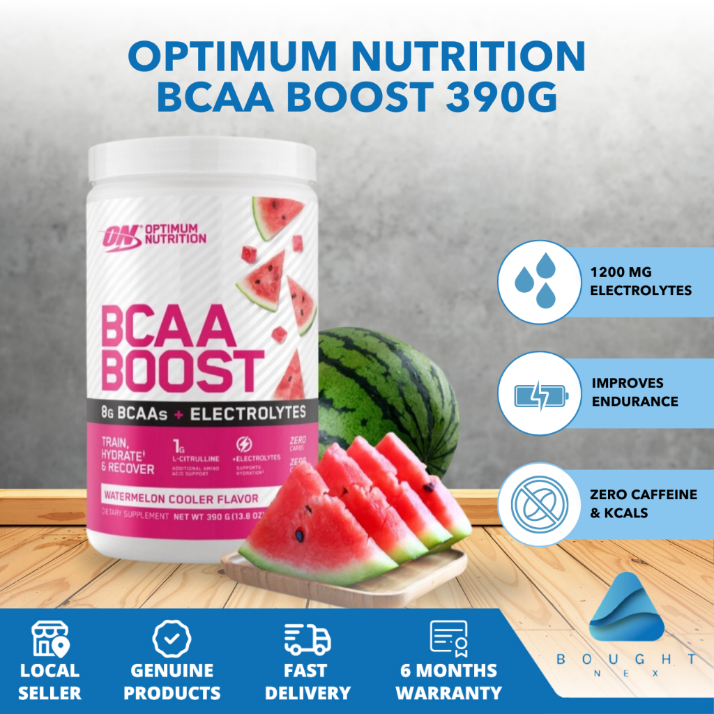 Optimum Nutrition BCAA Boost 390g - Essential Amino Acids for Muscle ...