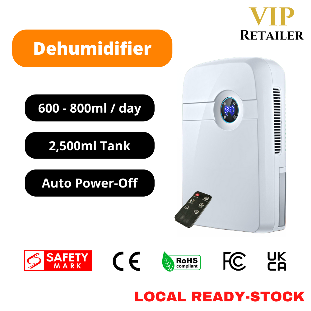 (VIP Retailer) Air Dehumidifier for Home | Dehumidify 600-800mL/day | 2 ...