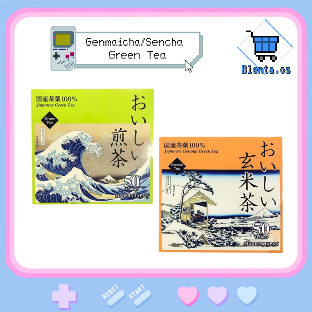 Sencha / Genmaicha Tea Bag 2g x 50pcs 🔥SG READY STOCK🔥 | Shopee Singapore