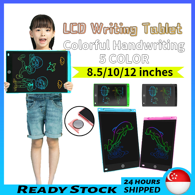 🇸🇬 [Ready Stock]8.5/10/12 inch LCD Pad Writing Tablet Colorful ...