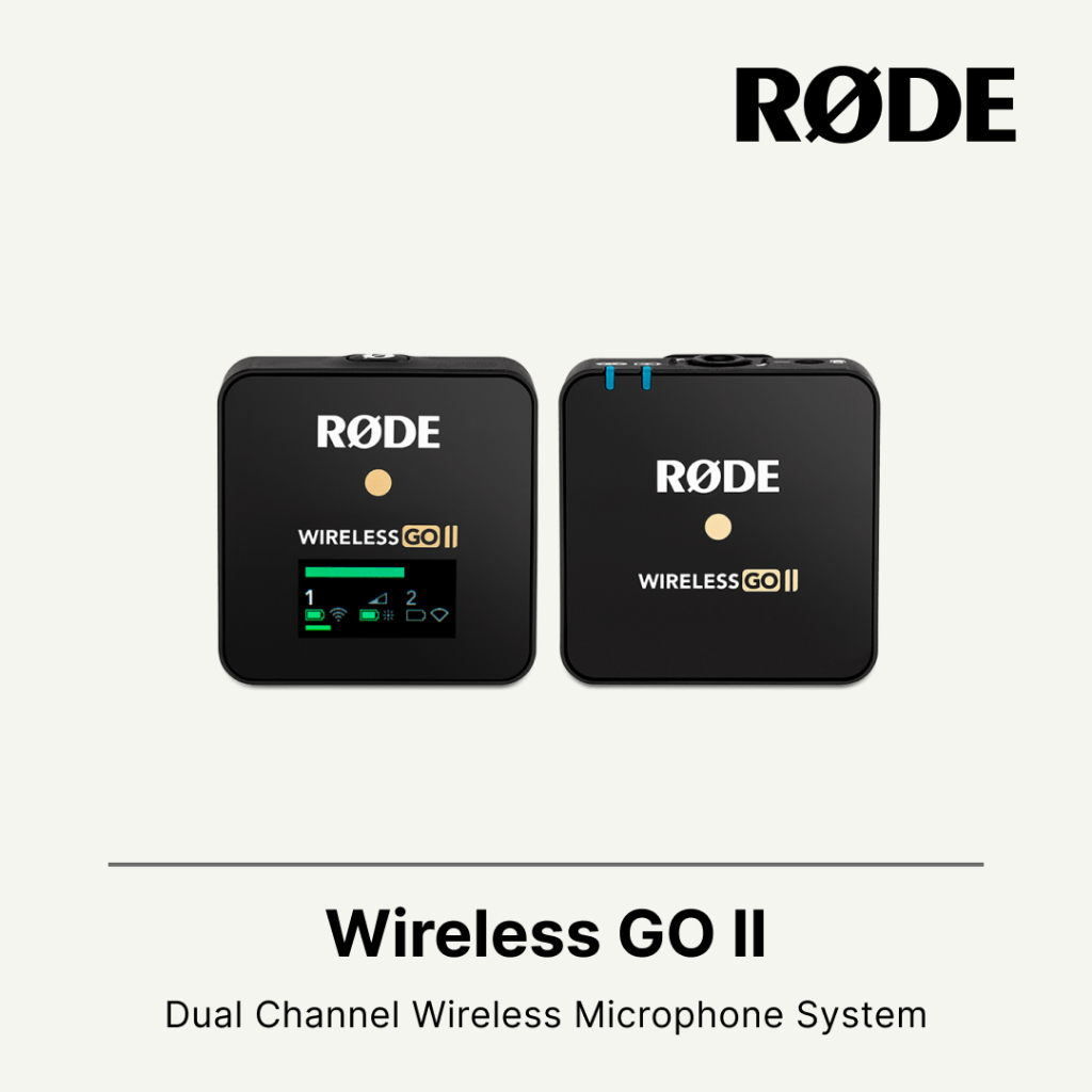 Rode Wireless GO II Single set Compact Digital Wireless Microphone ...