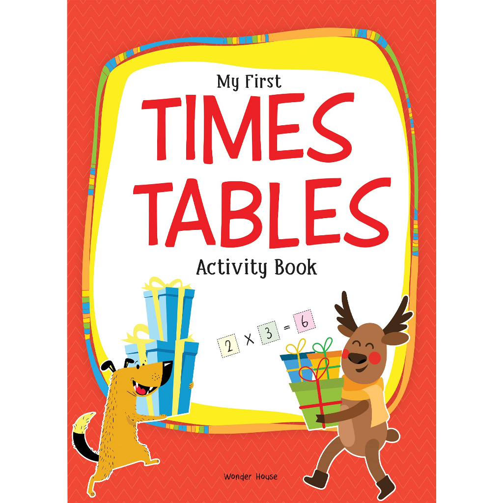 My First Times Tables Activity Book: Multiplication Tables From 1 - 20 ...