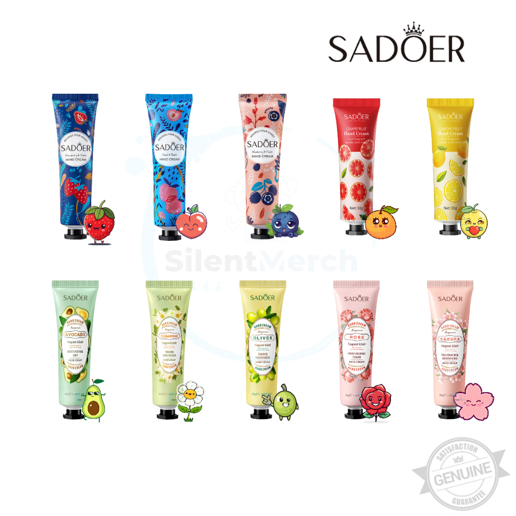 [SG Stock] SADOER Hand Cream Lotion Balm - Moisturizing | Plant Extract ...