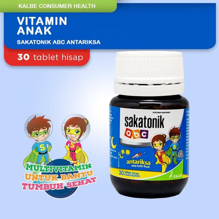 Sakatonik, A-B-C Antariksa Tutti Fruti, 30 Tablets | Shopee Singapore