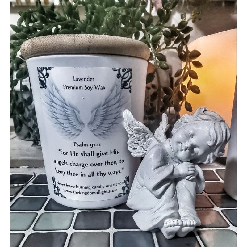 Psalm 91:11 Scented Candle (Handmade) | Shopee Singapore