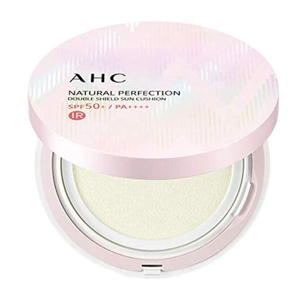 AHC Natural Perfection Double Shield Sun Cushion SPF 50+ PA++++ 25g(EXP.2024/12/06) | Shopee ...