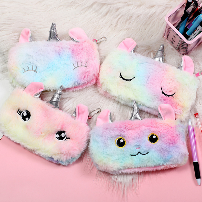 (SG SELLER) Children Day Gift. Cute Furry Pencil Case. Birthday Present ...