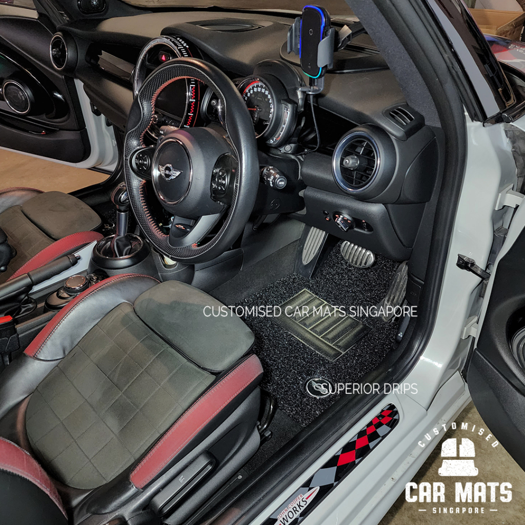 Mini Cooper (F56) 3 Door (2014 to Present) Basic Drips™ Car Mats ...