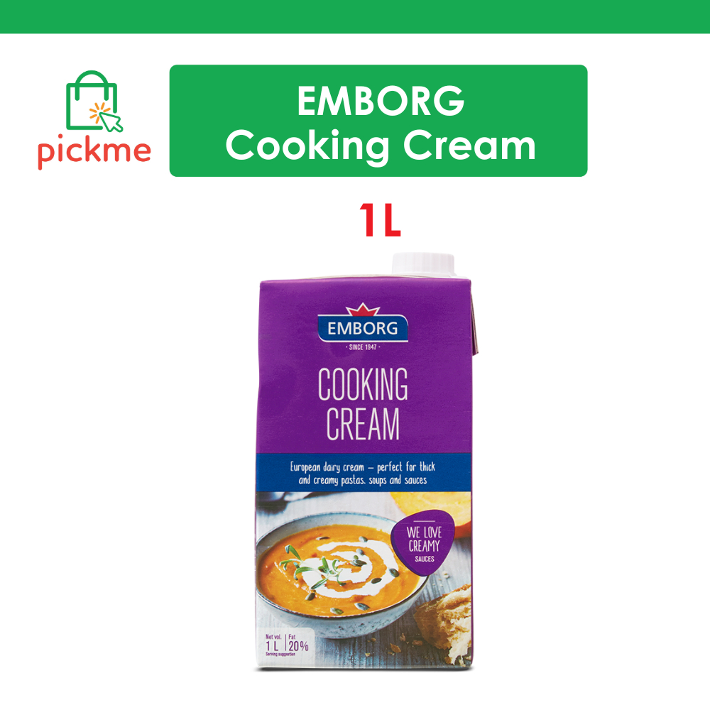 Emborg Halal Cooking Cream 1L - Chilled | Shopee Singapore