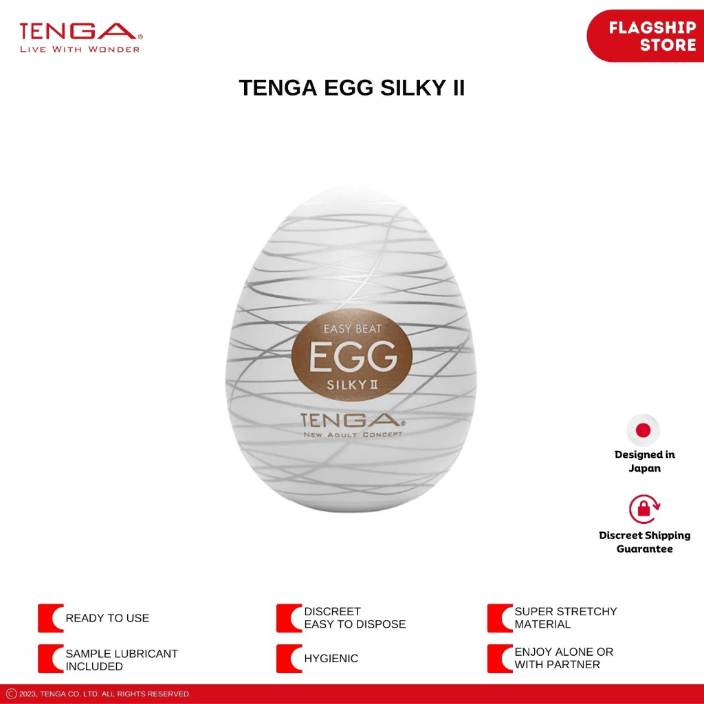 Tenga - Silky 2 Standard Series Egg Toy | Pocket Size Adult Intimate ...