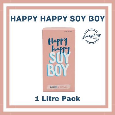 Happy Happy Soy Boy Soy Milk 1 Litre Pack | Shopee Singapore