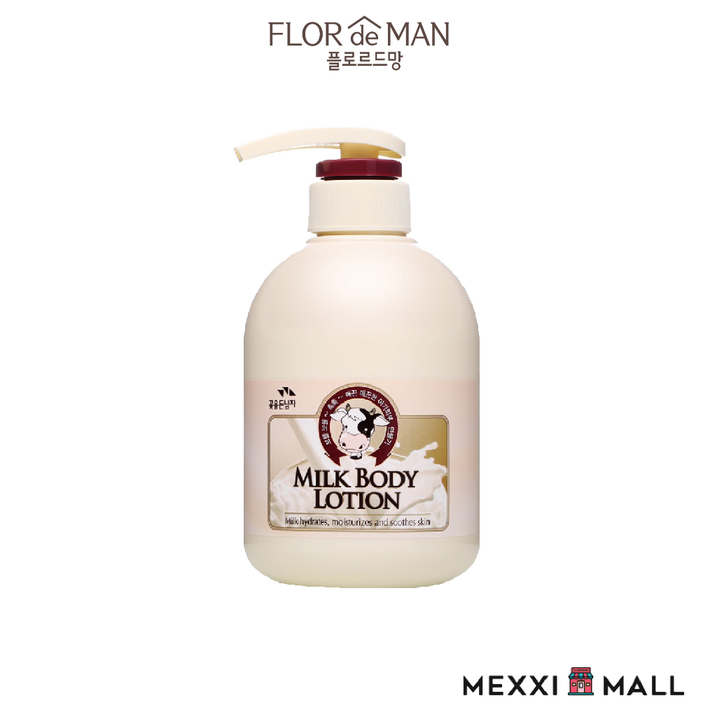 [Flor De Man] Milk Body Lotion 500ml | Shopee Singapore