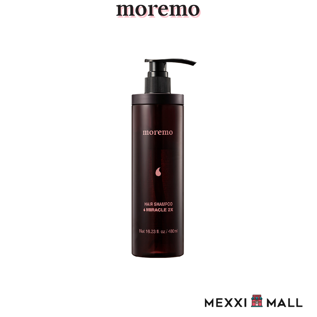 [Moremo] Hair Shampoo Miracle 2X (480ml) [EXP:01/2027] | Shopee Singapore