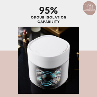 [SG STOCKS] Solid Colour Desktop / Table Dustbin/Portable Mini Desktop ...