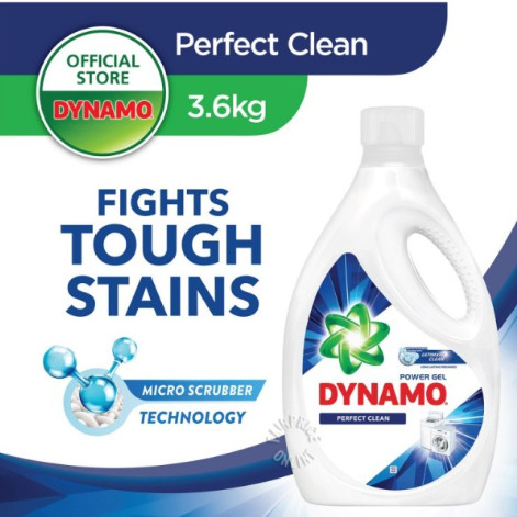 Dynamo Power Gel Perfect Clean Laundry Detergent 2.7kg/Sparkling Fresh ...