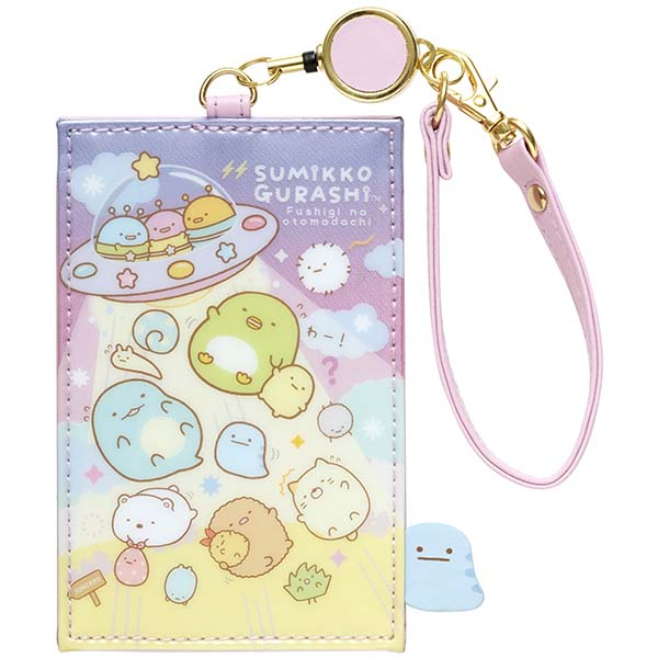 San-X Sumikko Gurashi Mysterious Friends Pass Case w/Reel PB69001 ...