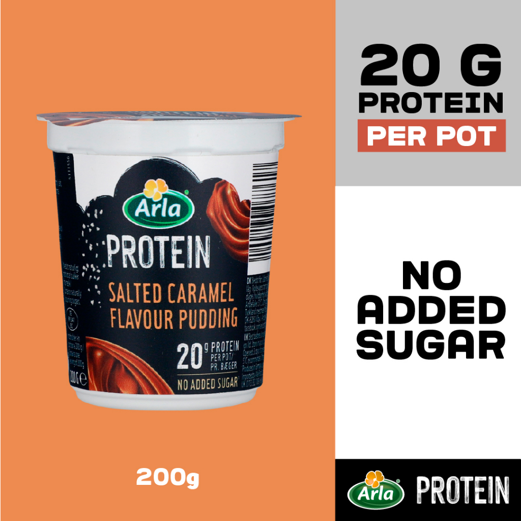 Arla Protein Salted Caramel Pudding 200g (BCAA) | Shopee Singapore
