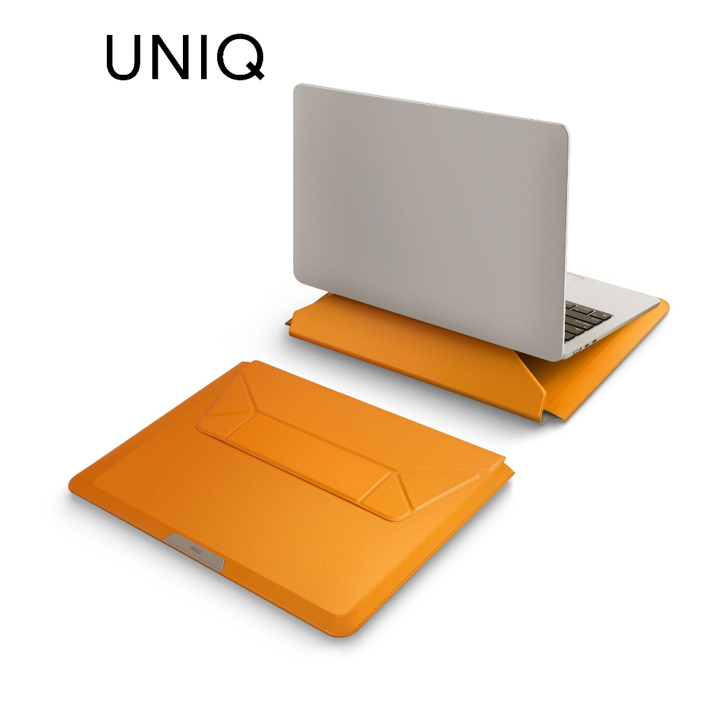 UNIQ Oslo Laptop Sleeve With Foldable Stand 14 inch | Shopee Singapore