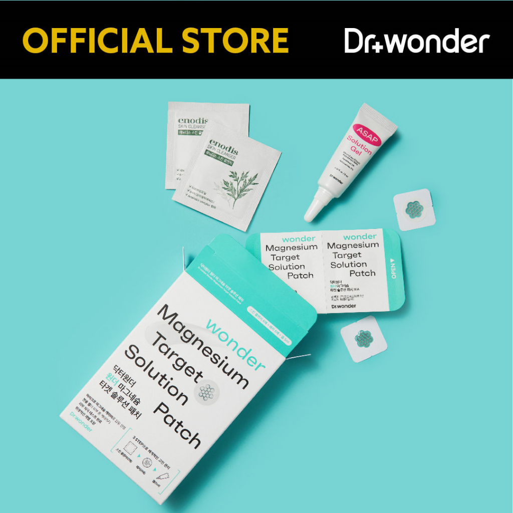 (Dr. wonder Official) Magnesium target solution patch (microneedle acne ...