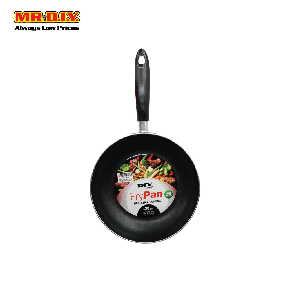 (MR.DIY) Premium Stainless-Steel Non-Stick Coating Fry Pan (20cm ...