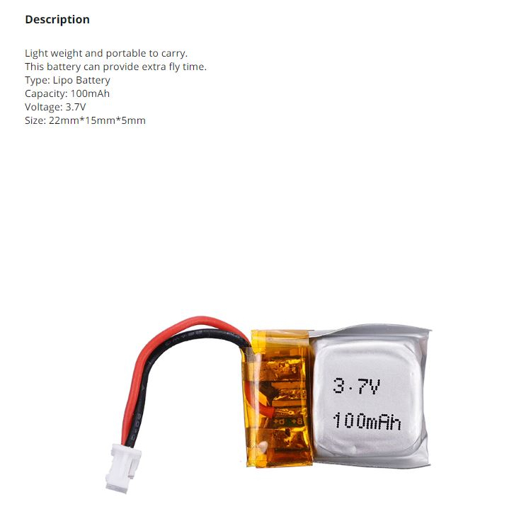 3.7v 100mah /200mah / 600mah Lipo Battery For Mouse enthusiasts to DIY ...