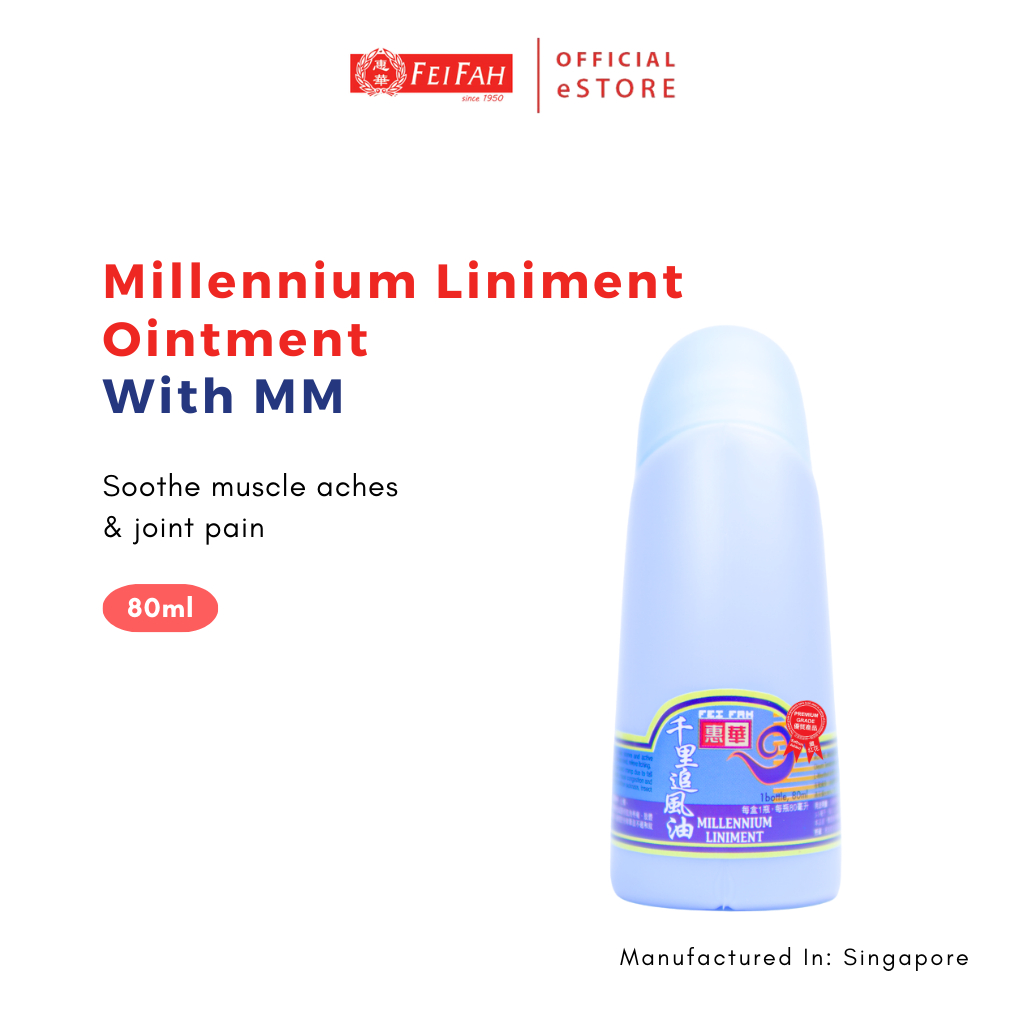 Fei Fah Millenium Ointment w/mm 80ml | Shopee Singapore