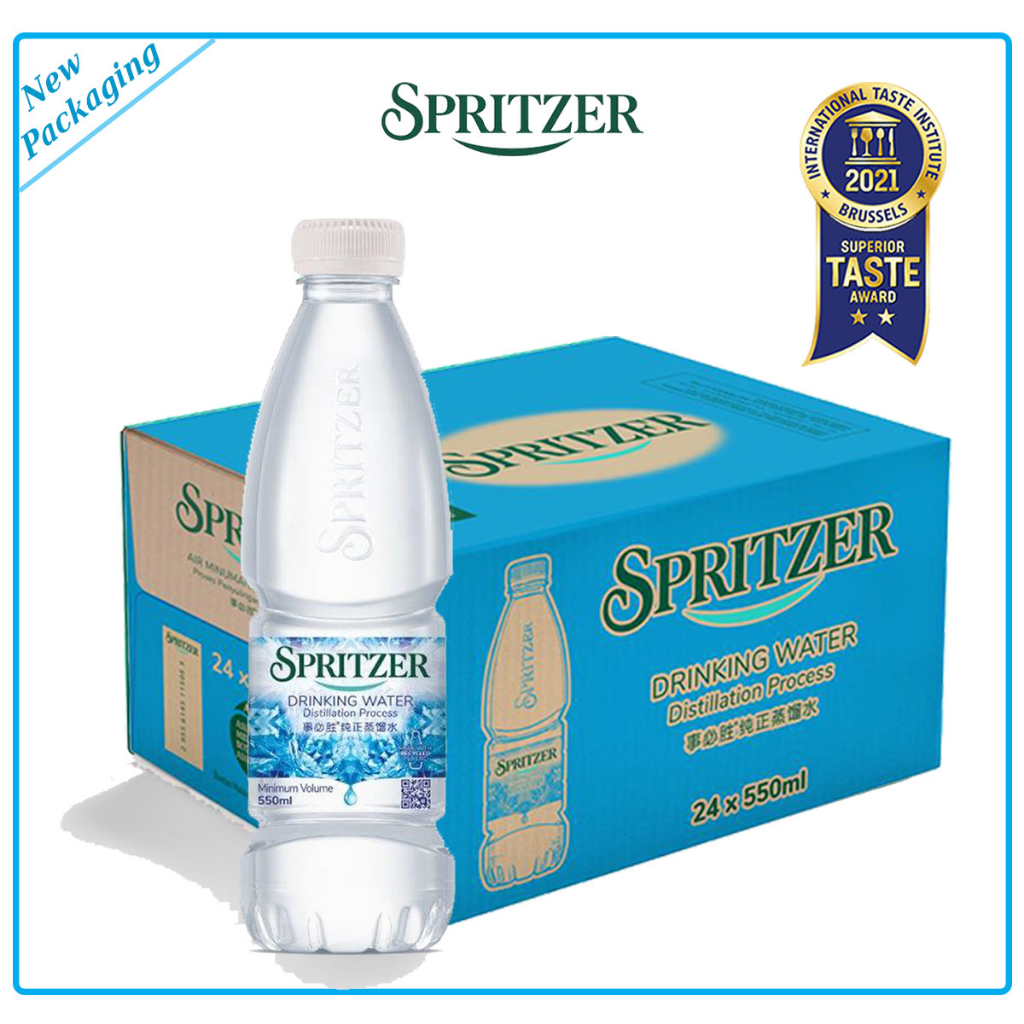 Spritzer Distilled Water (24 x 550ml) Case | Shopee Singapore