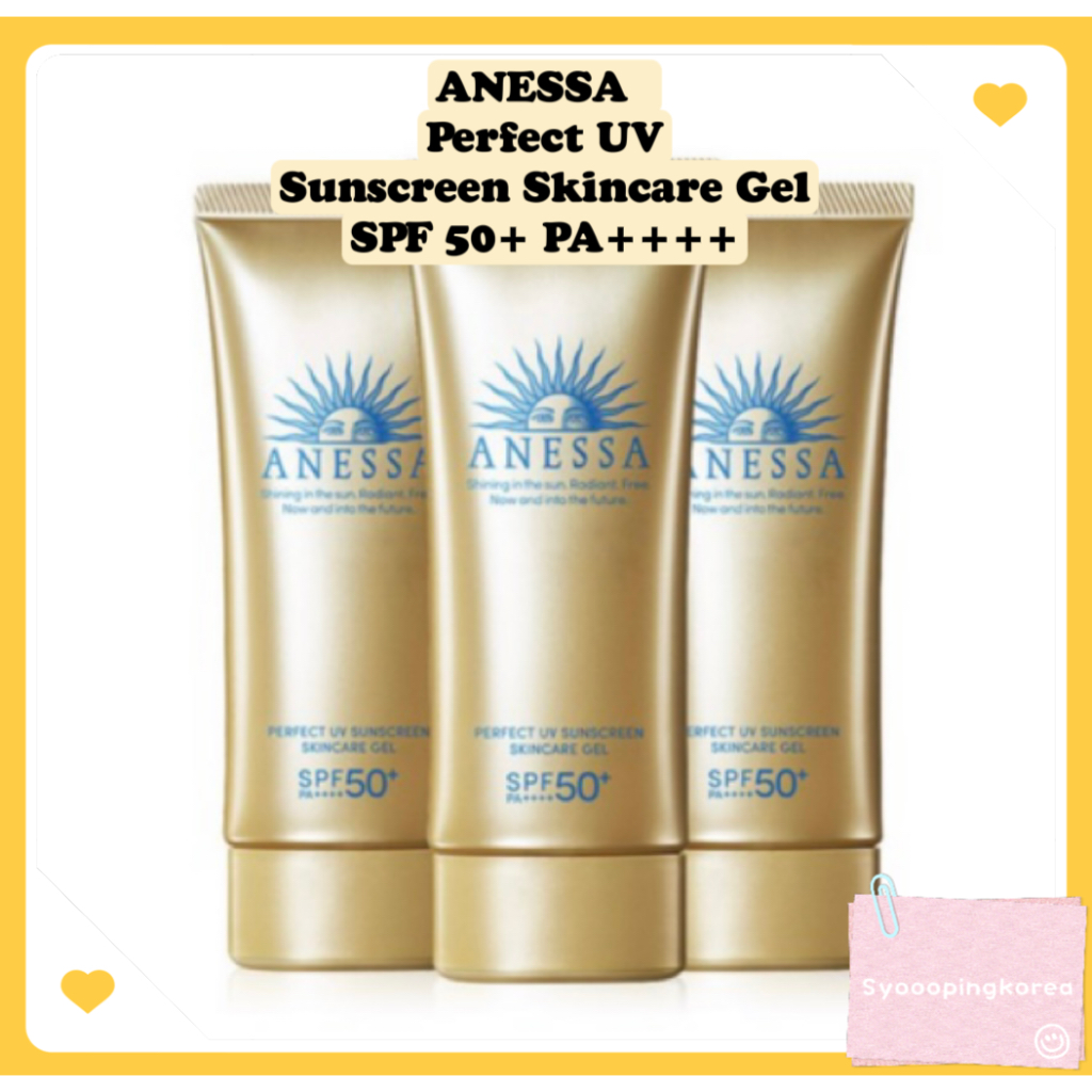[Anessa] Anessa Perfect UV Sunscreen Skincare Gel SPF50+ PA++++ 90g ...