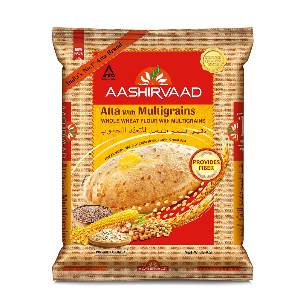 Aashirvaad Multigrains Atta 5kg | Shopee Singapore