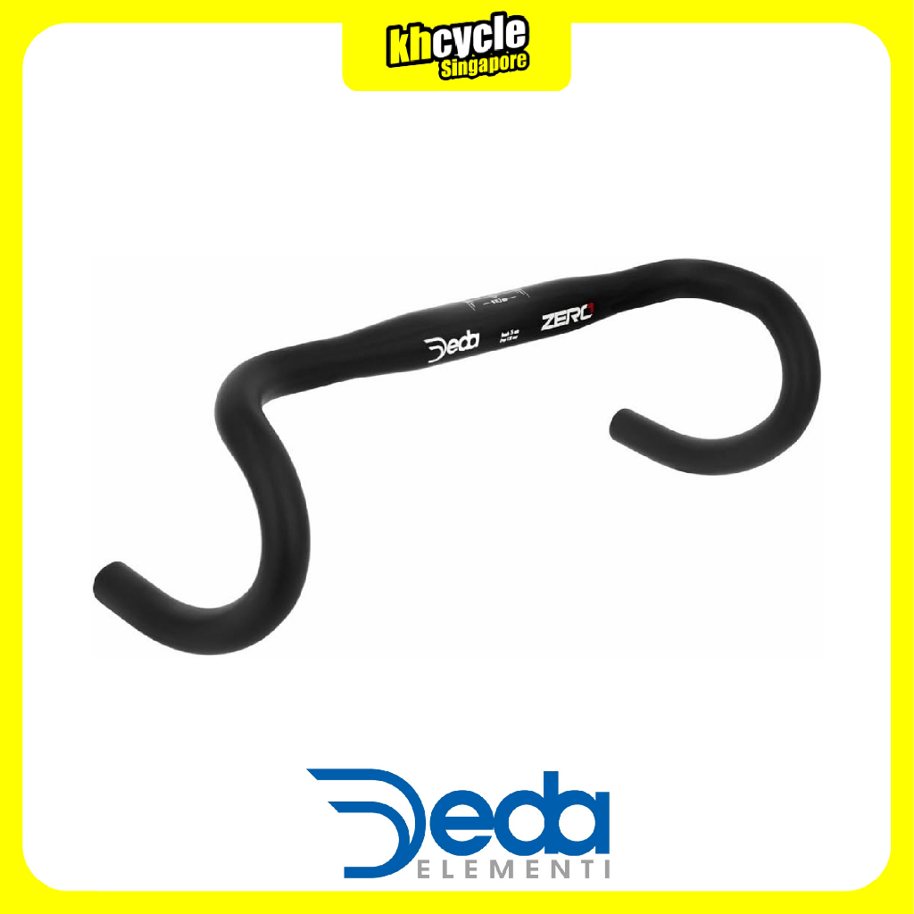 Deda Elementi Zero1 Handlebar Road RHM Black 38/40cm | Shopee Singapore