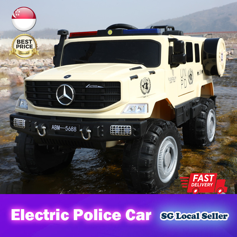 【SG Stock】Kids Electric Police/Fire Engine Off-Road Vehicle/Ride On Toy ...