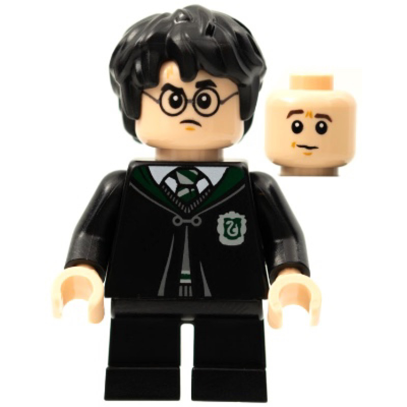 LEGO Harry Potter Minifigure - Harry Potter - Black Slytherin Robe and ...