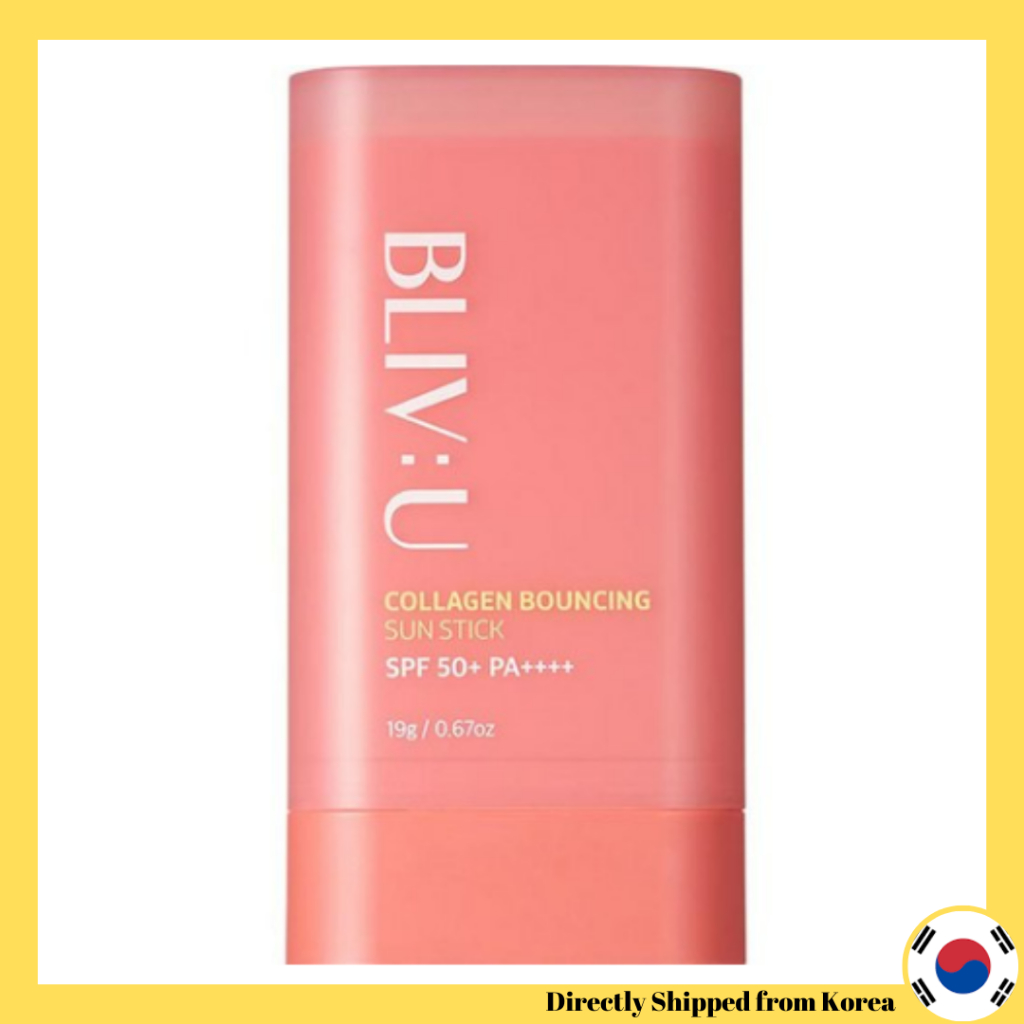 [BLIV:U] Collagen 12 Peptide 17 Amino Acid Bouncing Sun Stick Sunscreen ...