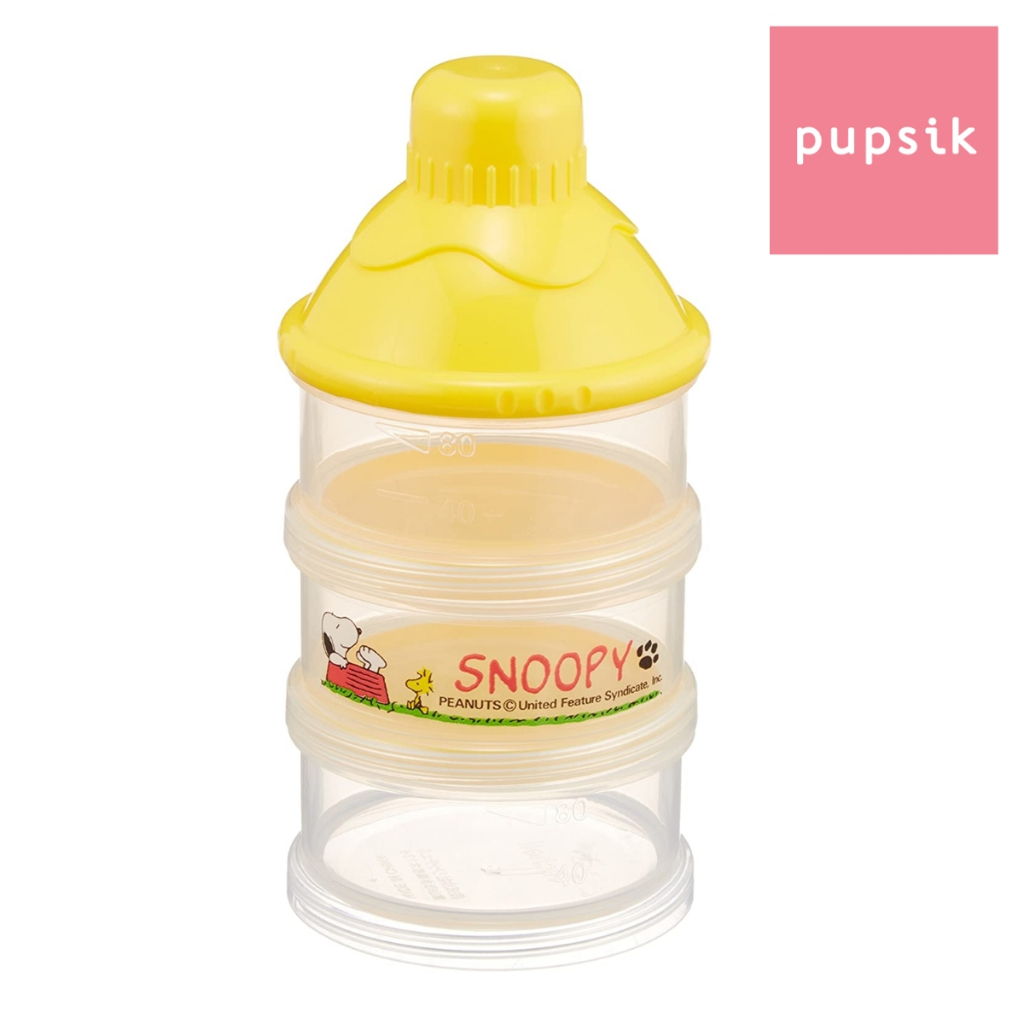 Richell Snoopy Milk Formula Dispenser Container | Shopee Singapore