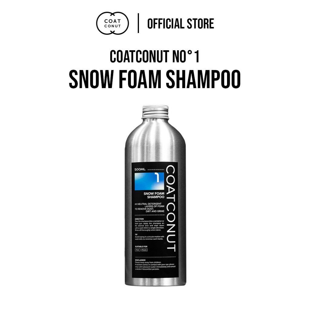 COATCONUT Snow Foam Shampoo , pH Neutral | Formulated And Used By Our ...