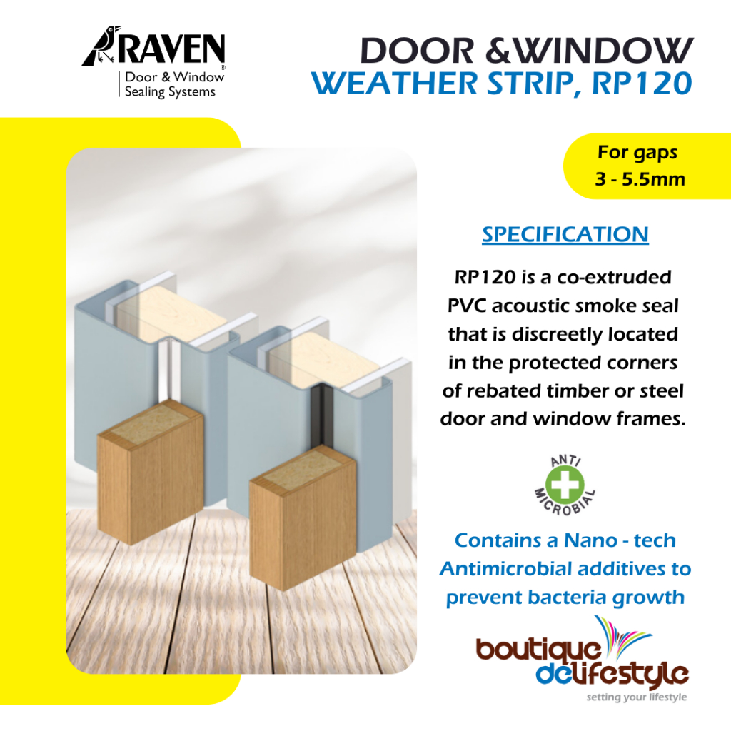 Raven, Perimeter Seal, RP120 | Shopee Singapore