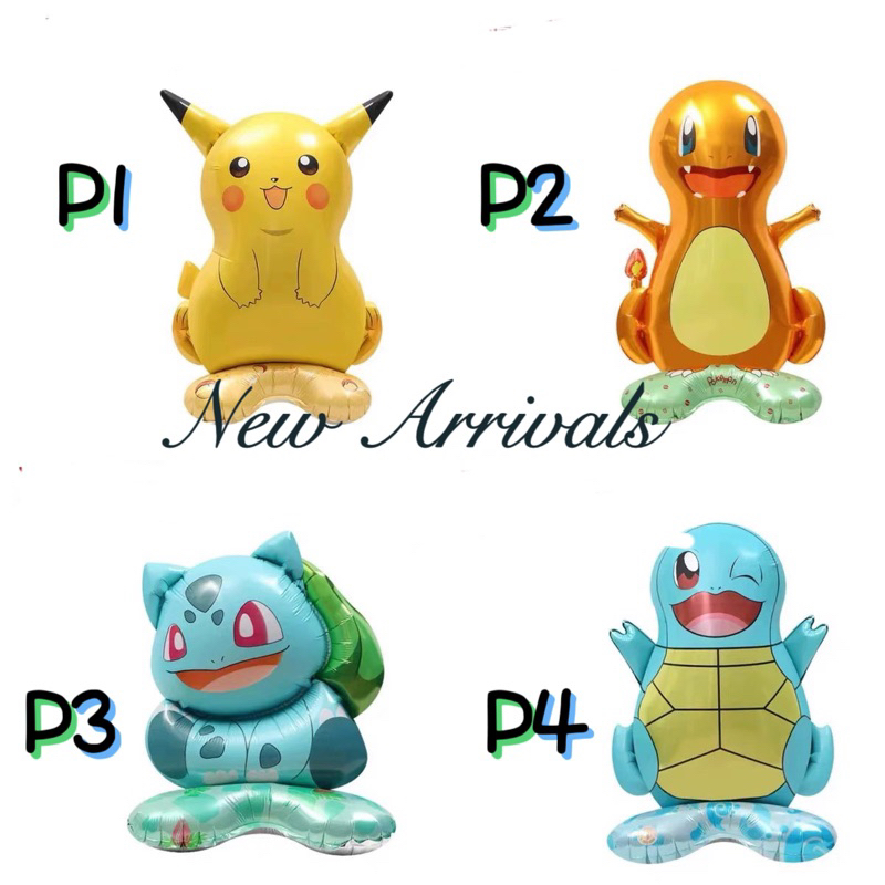 [Ready Stock]Pokemon Theme | Pikachu| Charmander| Bulbasaur| Squirtle ...