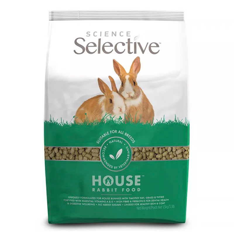 Supreme Science Selective House Rabbit / Grain Free Rabbit Food 3.3lb/1 ...