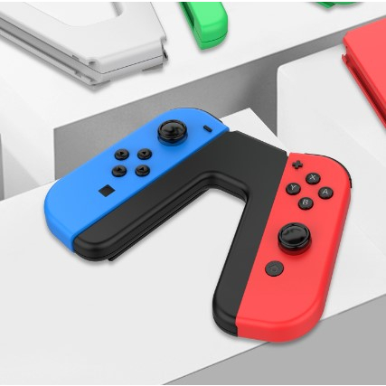 SG STOCK Nintendo Switch Controller Grip Handle V Shape Joycon Handle ...