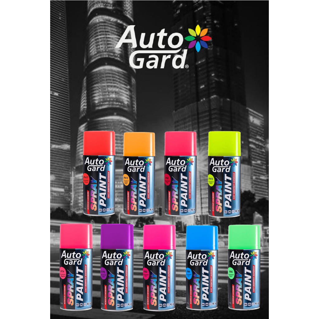 Spray Paint - Fluorescent Colour 300ML by AutoGard Performance Grade ...