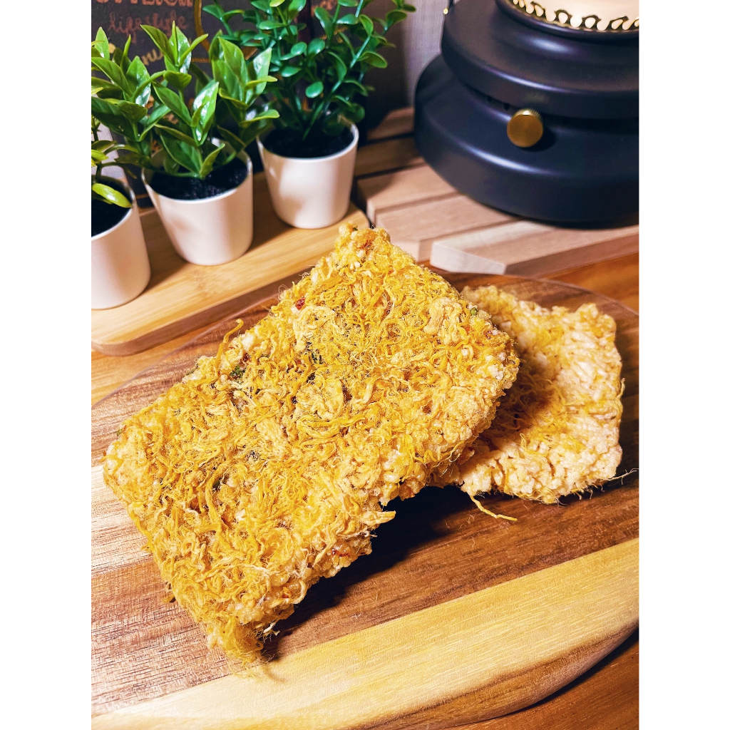 Rice Cracker with Chicken Floss | Shopee Singapore