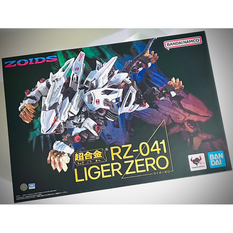 Bandai Chogokin ZOIDS New Century/ZERO RZ-041 Liger Zero - Bandai Namco Mecha Action Figure ...