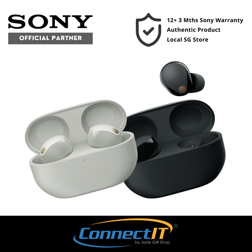 Sony WF-1000XM5 / WF1000XM5 Noise Cancelling Truly Wireless Earbuds (With 1 Year +3 Months Local ...