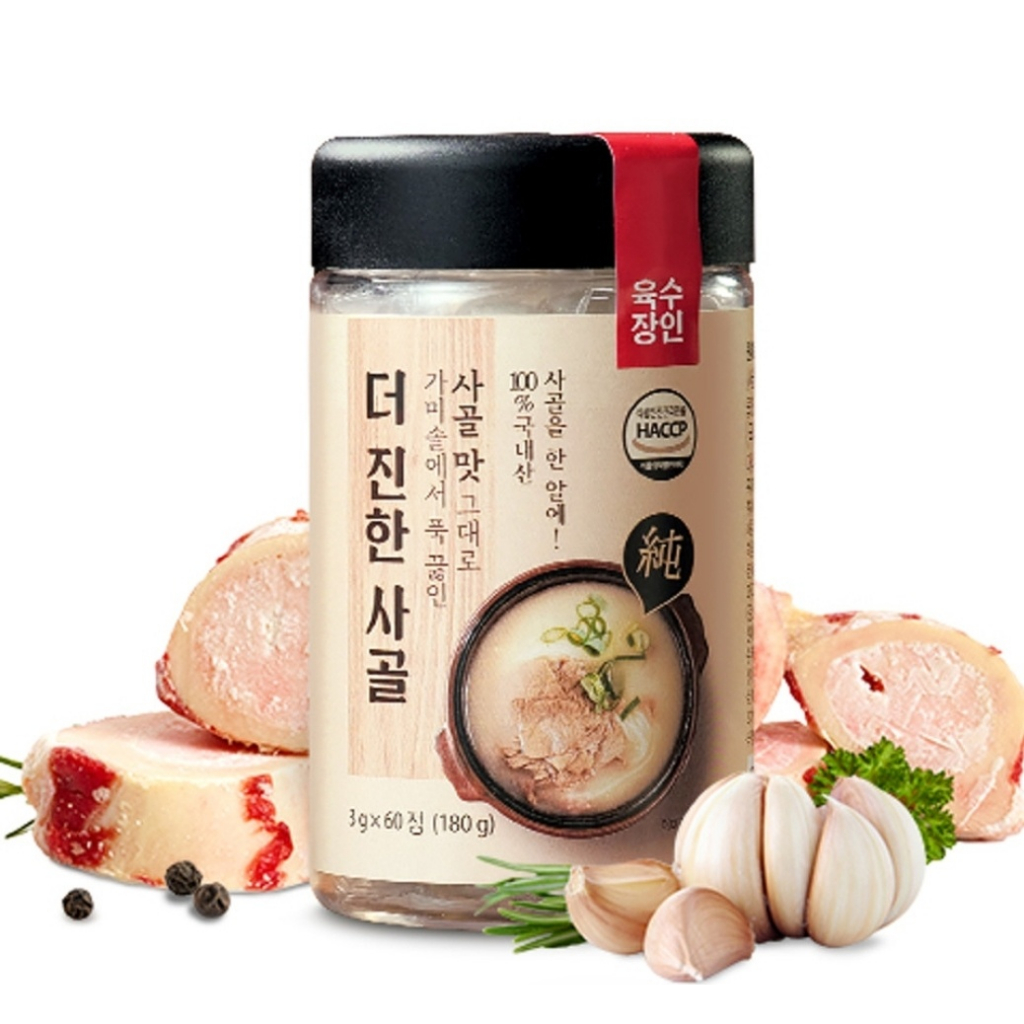 Korean thicker beef bone broth 3g x 60 tablets 180g | Shopee Singapore