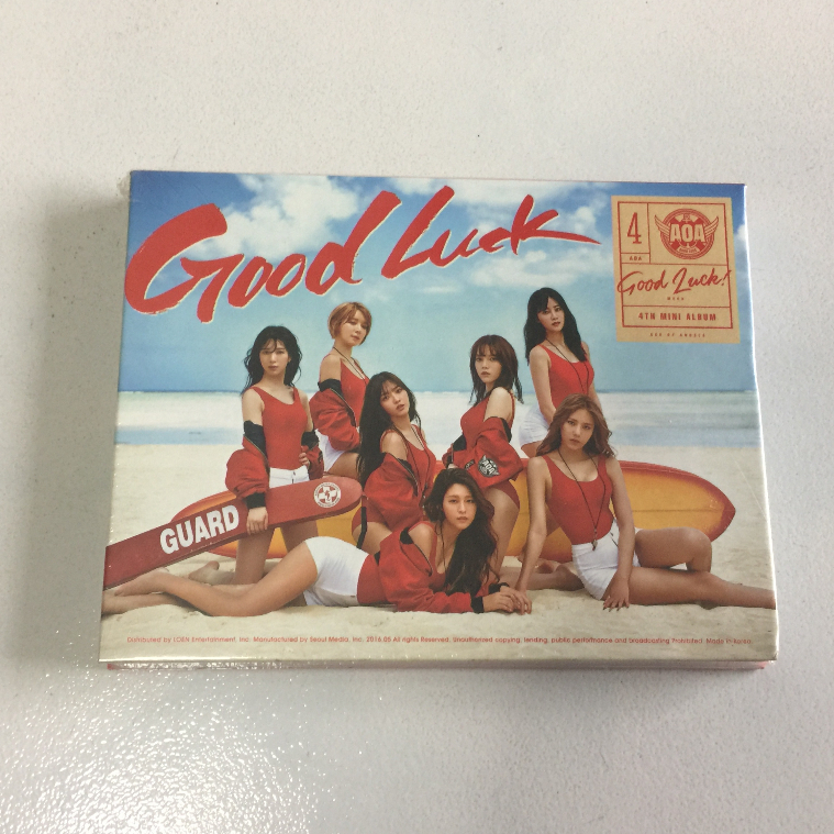 AOA 4TH MINI ALBUM GOOD LUCK OFFICIAL FULL SET [ WEEK VERSION ] | Shopee Singapore