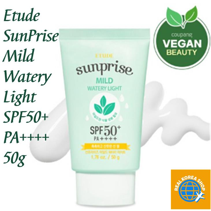 Etude SunPrise Mild Watery Light SPF50+ PA++++ 50g | Shopee Singapore