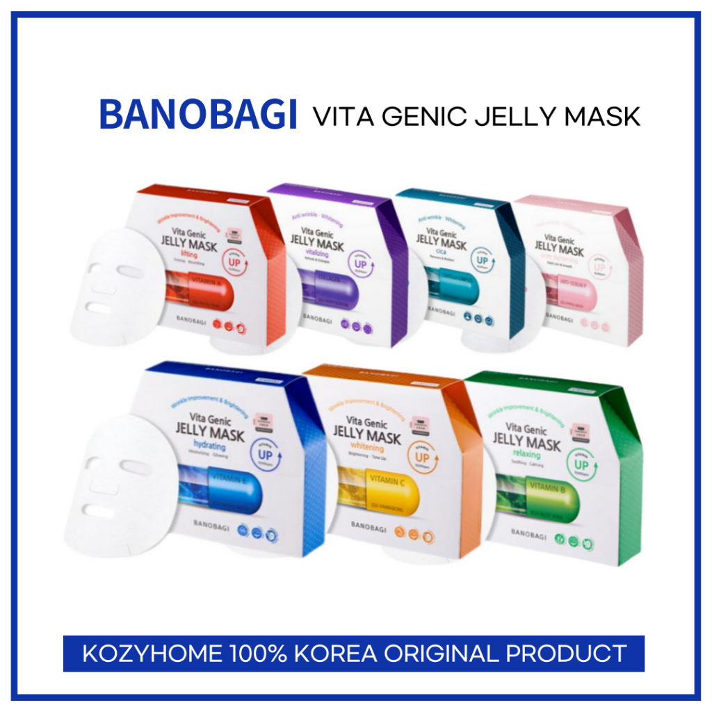 Banobagi Vita Genic JELLY Mask Sheet 30g x 10 pcs Korea Beauty Mask ...