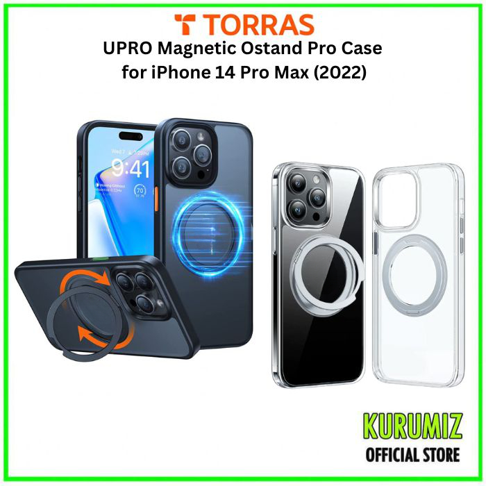 TORRAS UPRO Magnetic Ostand Pro Case for iPhone 14 Pro Max (2022) | Shopee Singapore