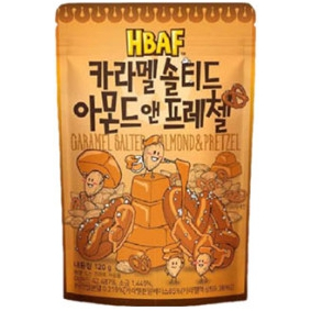 HBAF, Honey Butter Almond +22 Flavor /Lowest Price 100g~130g /Korean Seasoned Almond Snack ...